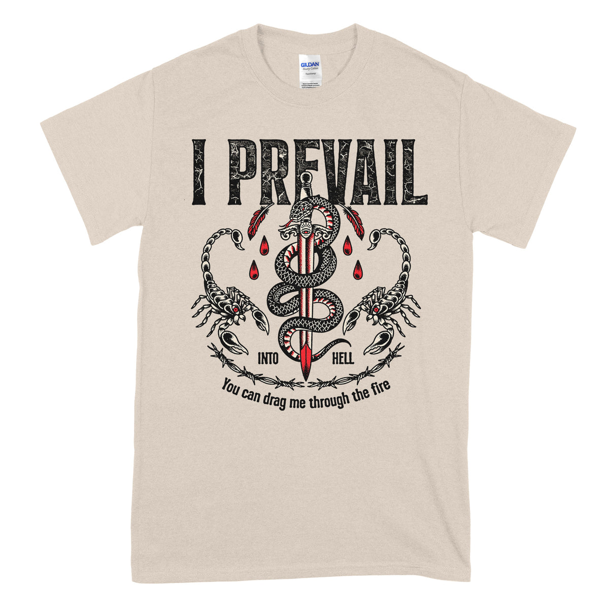 I Prevail (Into Hell Scorpions) T-Shirt – I Prevail EU/UK Store